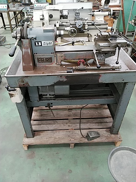 エグロ 卓上旋盤 LB8-4B | マシンライフ