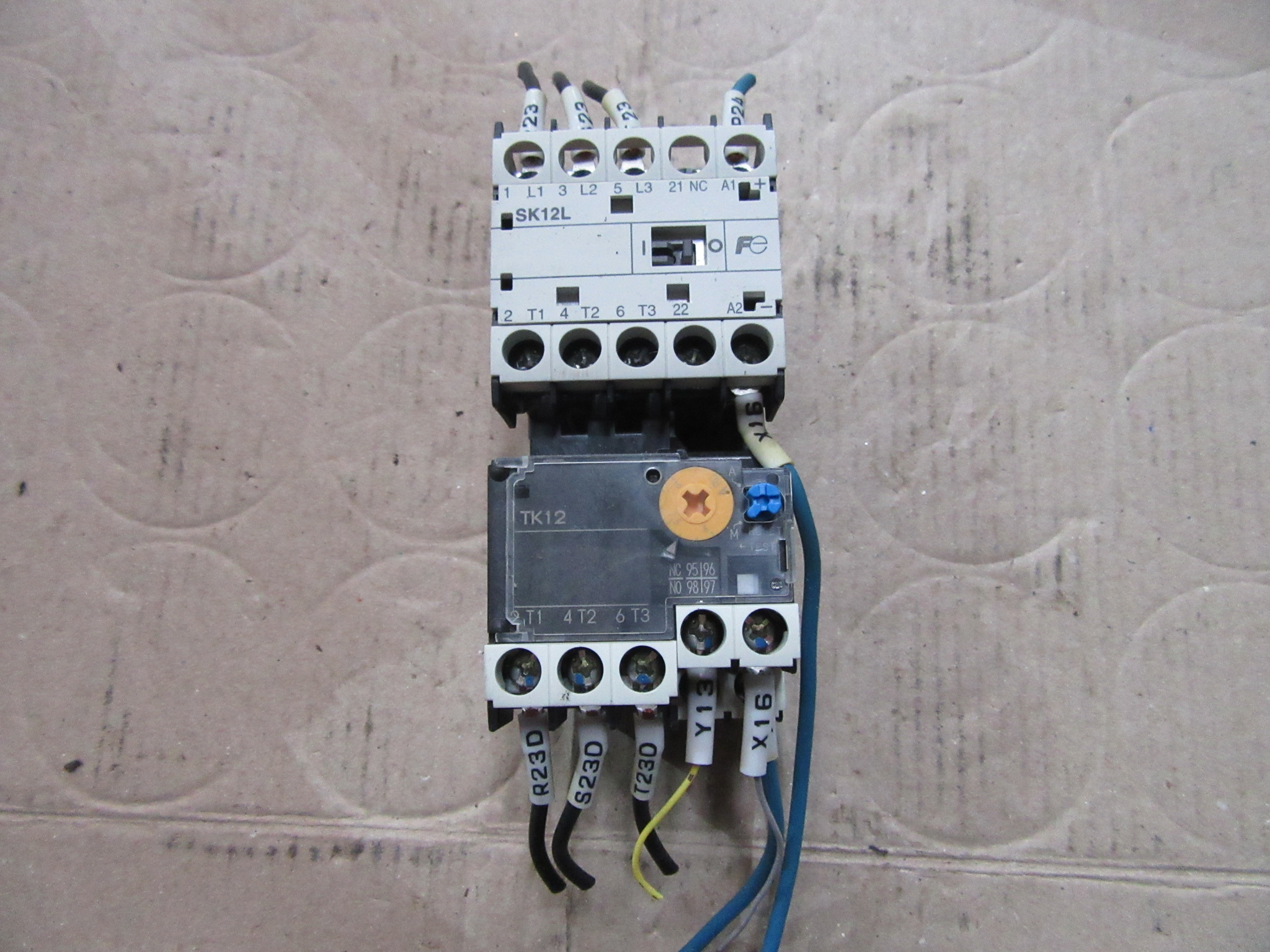 富士電機/FUJI ELECTRIC 標準形電磁開閉器 TK12(6-9A)/SK12L | マシンライフ